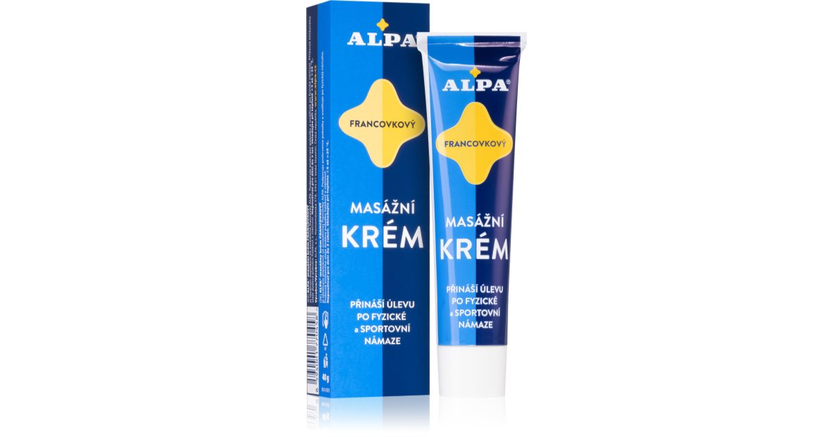 Alpa Massaging cream france masažna krema za mišice in sklepe | notino.si