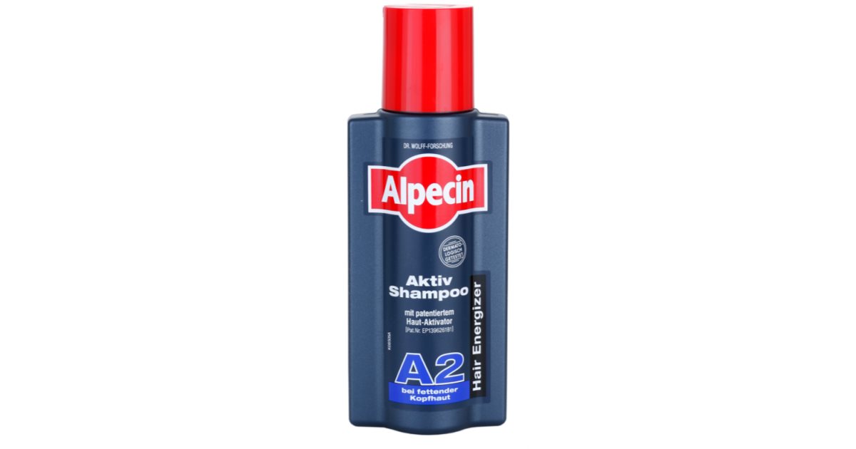 Alpecin Hair Energizer Aktiv Shampoo A2 champú para cabello graso ...
