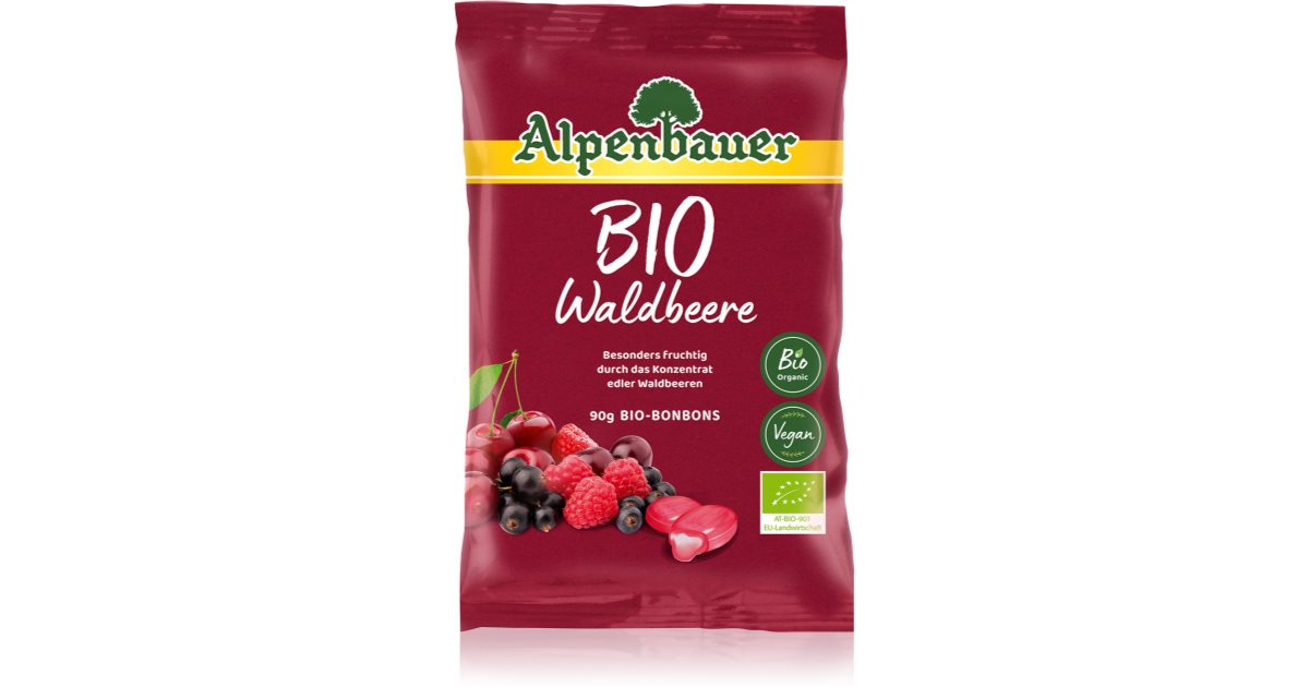 Alpenbauer BIO Waldbeere Bonbons in BIO-Qualität | notino.at
