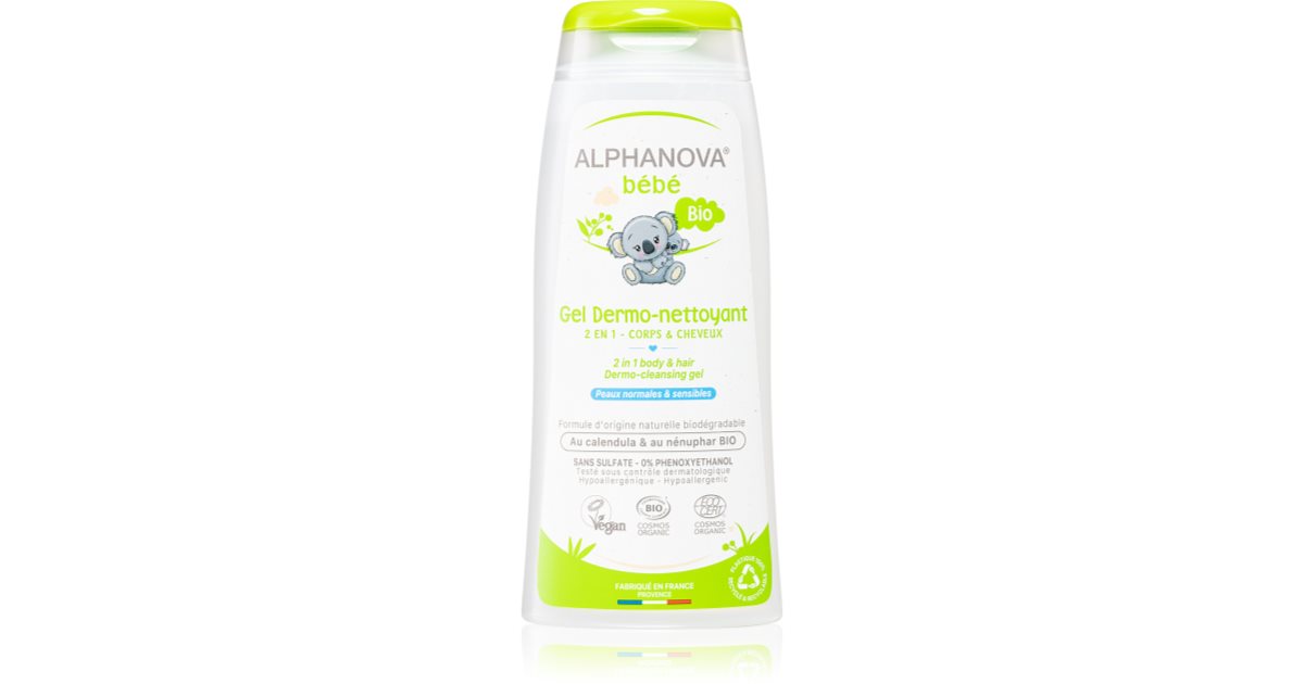 Alphanova Baby Bio Shower Gel And Shampoo 2 In 1 for children from ...