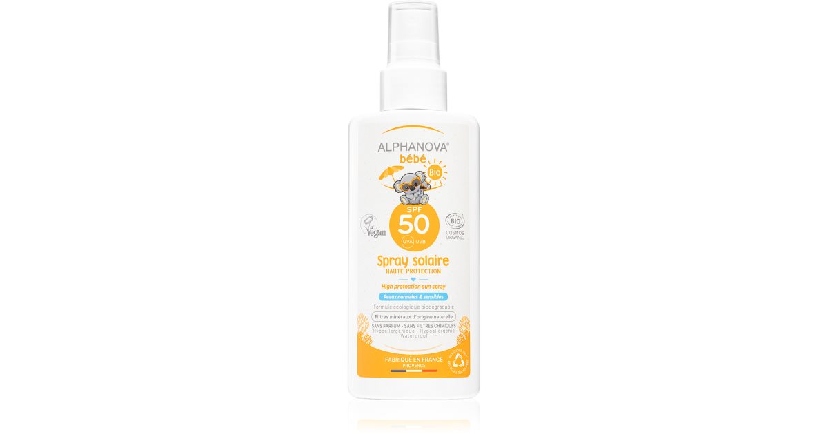 Alphanova Sun Baby Sonnenspray für Kinder | notino.at