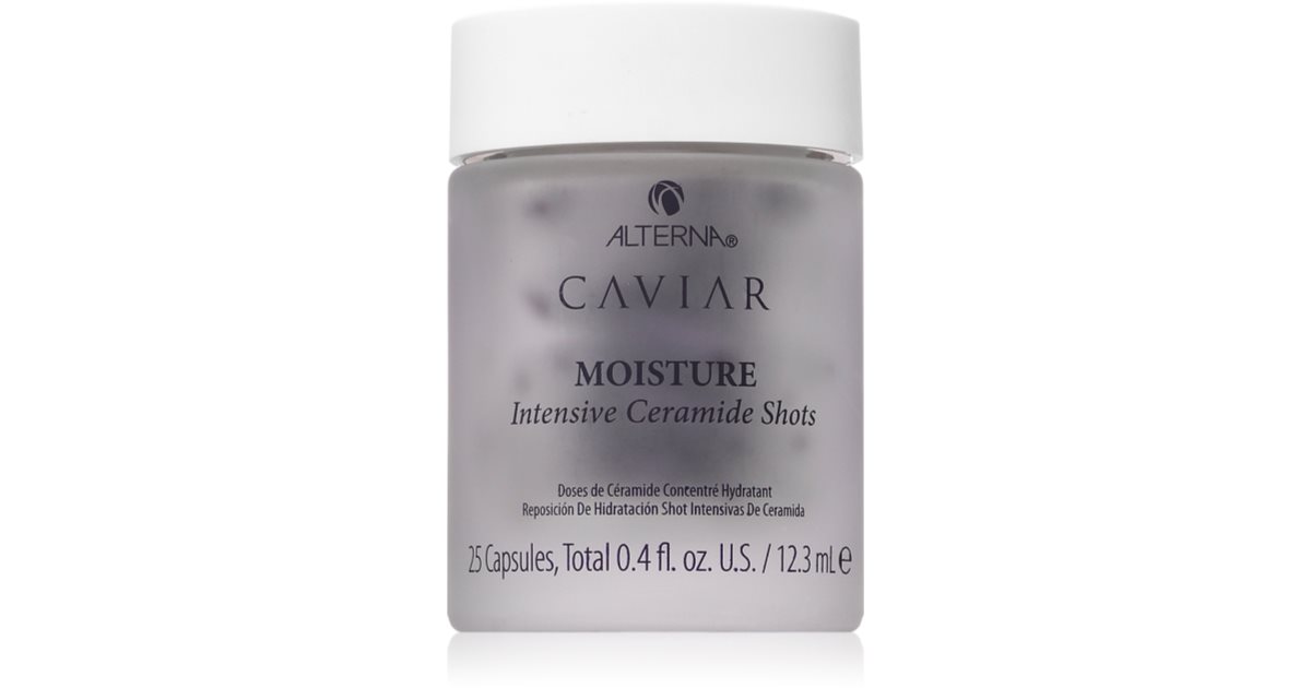 Alterna Caviar Moisture Intensive Ceramide Shots capsules with active ...