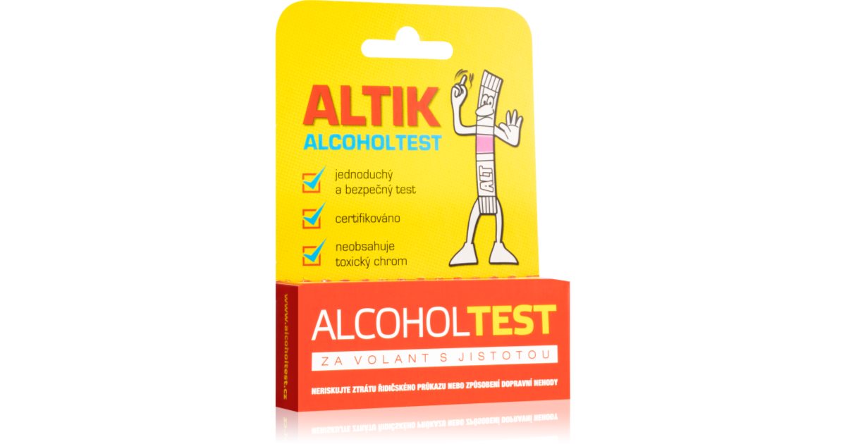 Altik Alkoholtest alkoholtest | notino.sk
