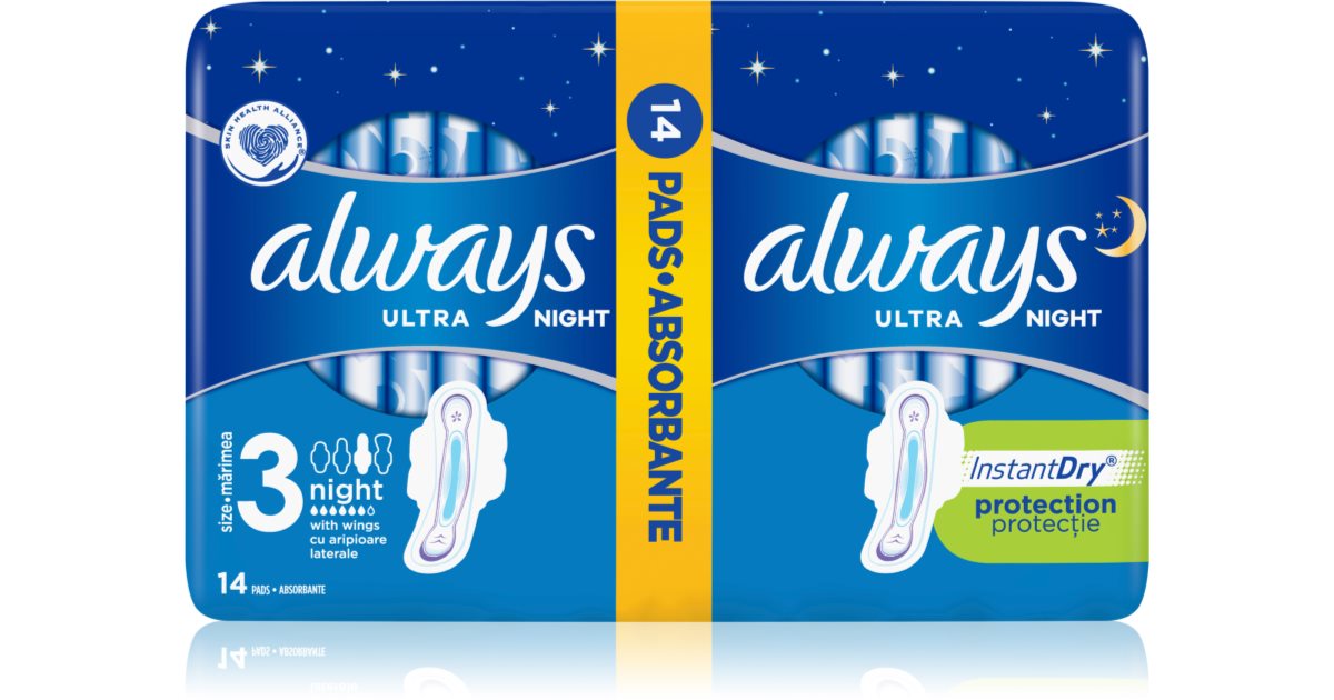 Always Ultra Night podpaski