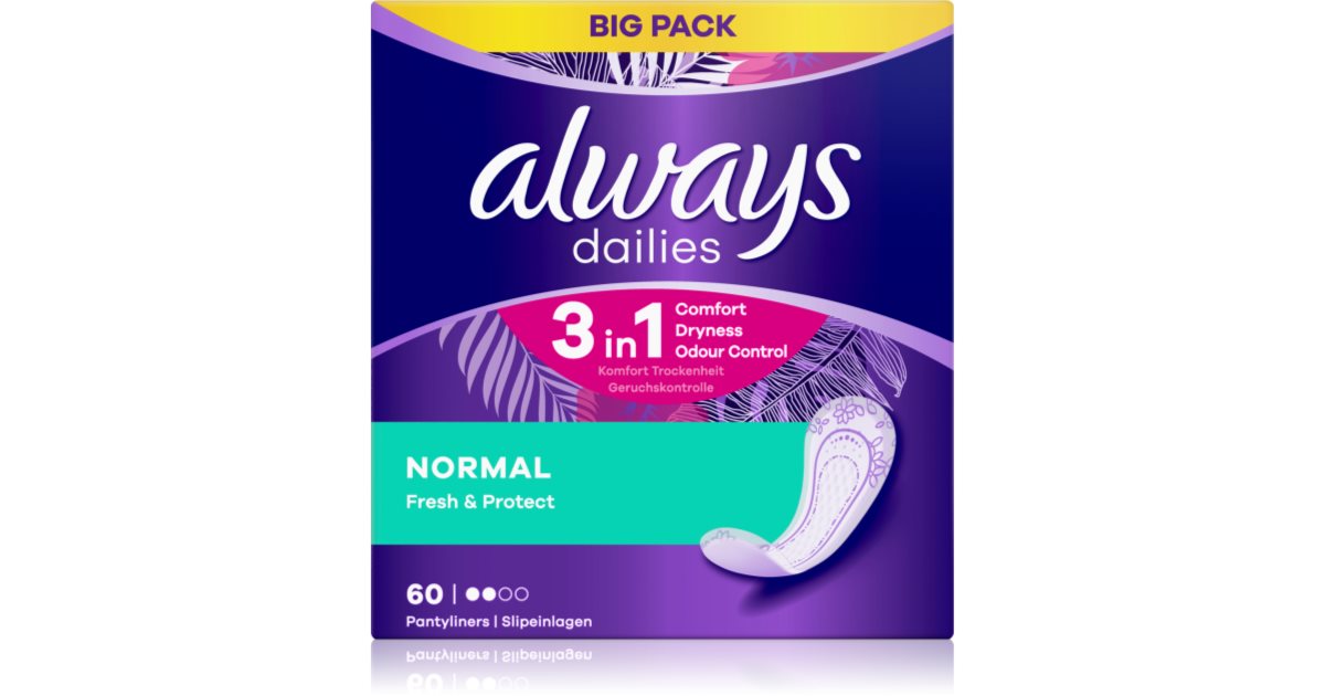 Always Dailies Normal Fresh & Protect | Brza dostava | notino.hr