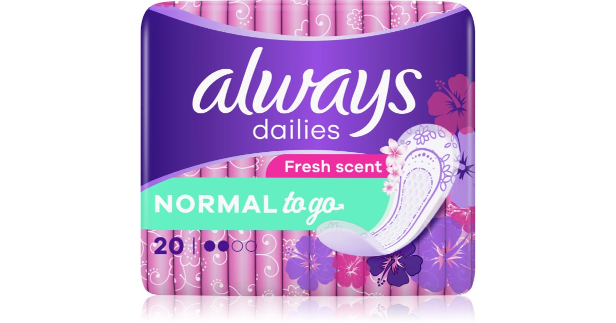 Always Dailies Normal To Go Fresh | Livrare rapida! | Notino.ro