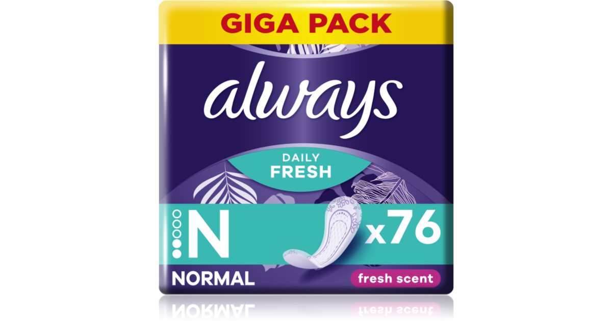 Always Daily Fresh Normal slipové vložky s parfemací | notino.cz