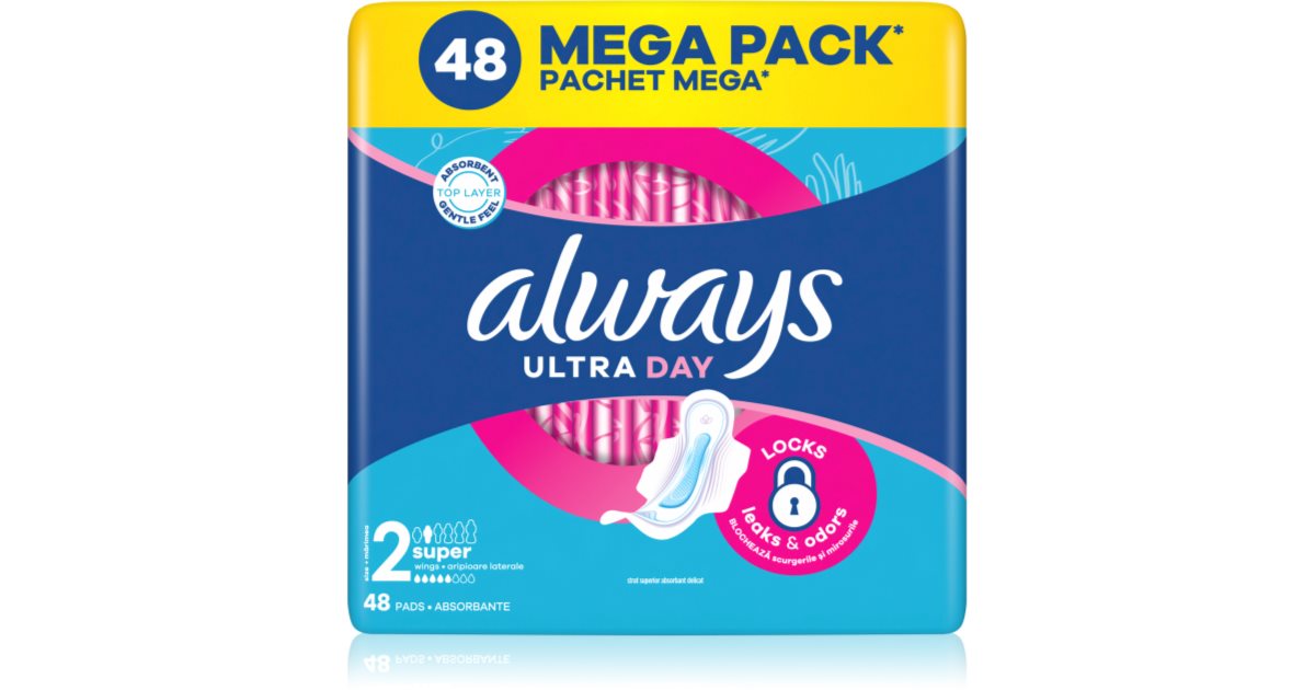 Always Ultra Super Size 2 Binden mit Flügeln