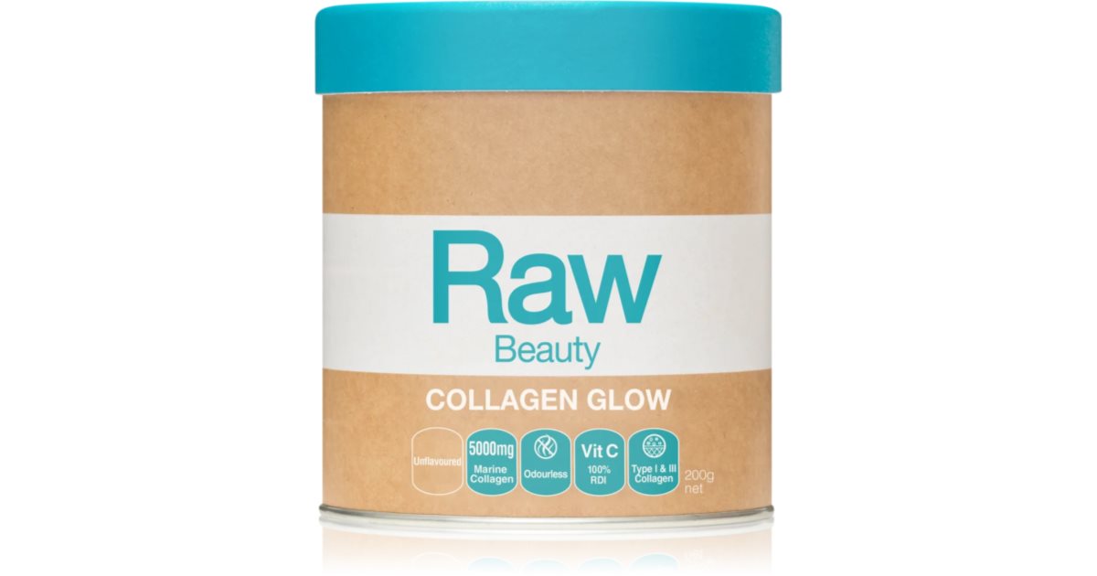 Amazonia Raw Beauty Collagen Glow Pulver zur Herstellung von Getränken ...
