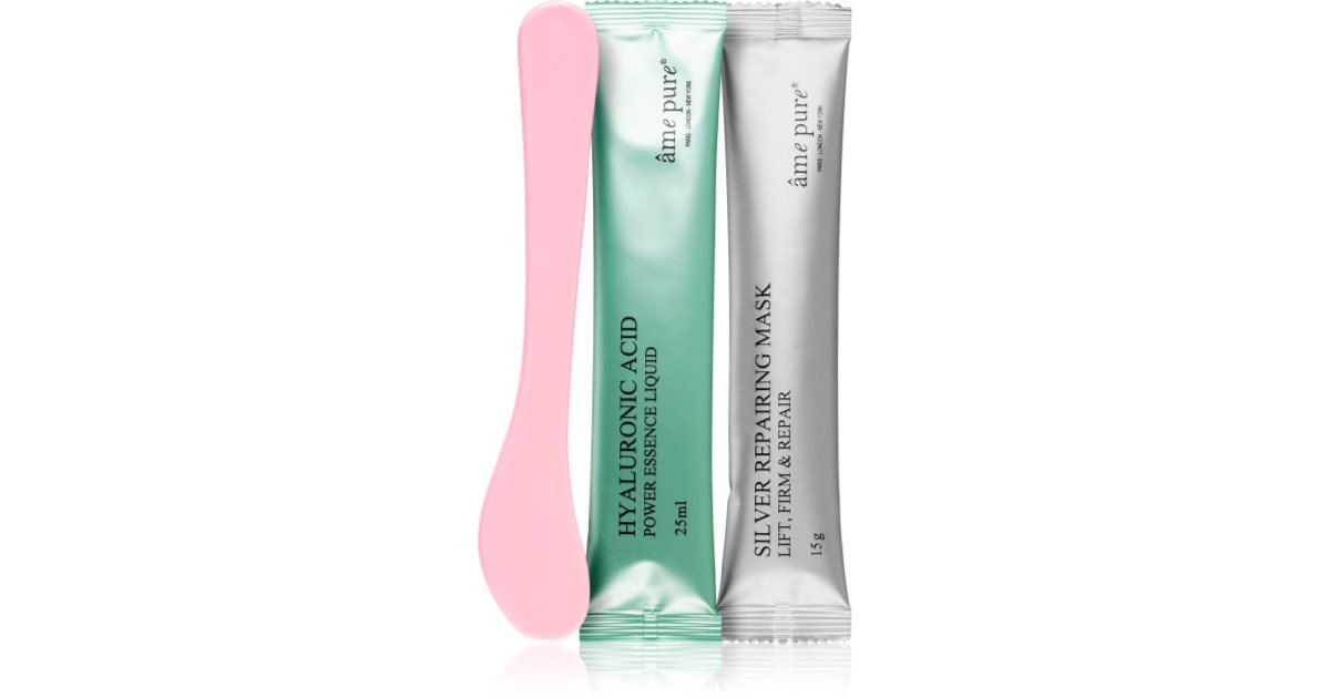 âme pure Jelly Glow Rubber Mask™ Silver peel-off gel mask for mature ...