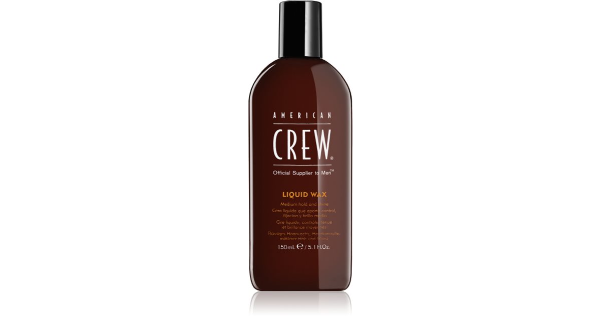American Crew Styling Liquid Wax tekoči vosek za lase s sijajem | notino.si
