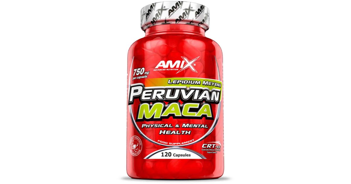 Amix Peruvian Maca cápsulas para mejorar la salud física y psíquica ...