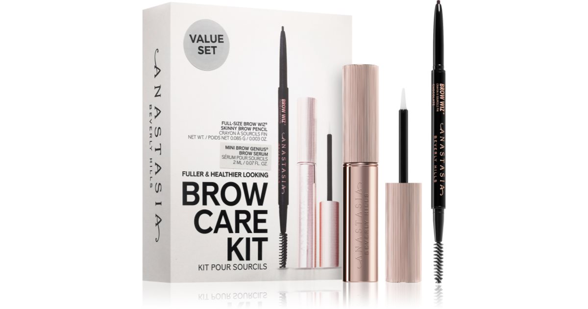 Anastasia Beverly Hills Brow Care Kit eyebrow kit shade Ebony | notino ...