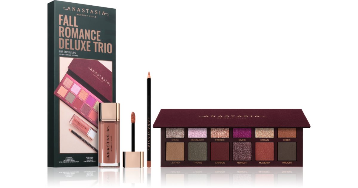 Anastasia Beverly Hills Fall Romance Deluxe Trio Geschenkset für Augen ...