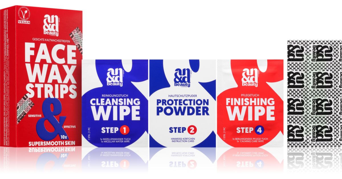 A.N.D. Beauty Wax Strips Face facial waxing strips | notino.co.uk