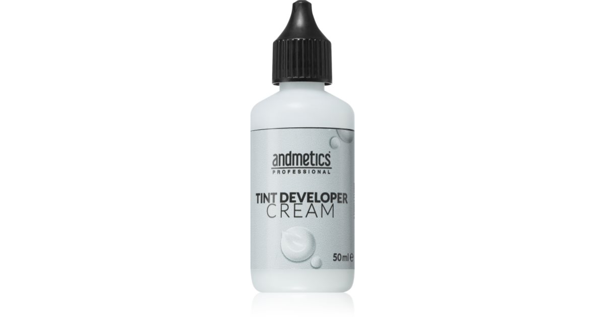 andmetics Professional Tint Developer Cream creamy activating emulsion ...