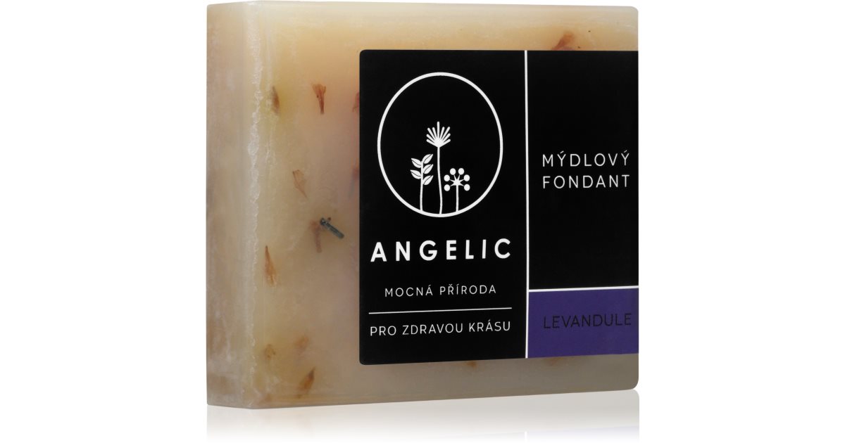 Angelic Soap fondant Levandule екстра лек натурален сапун | notino.bg