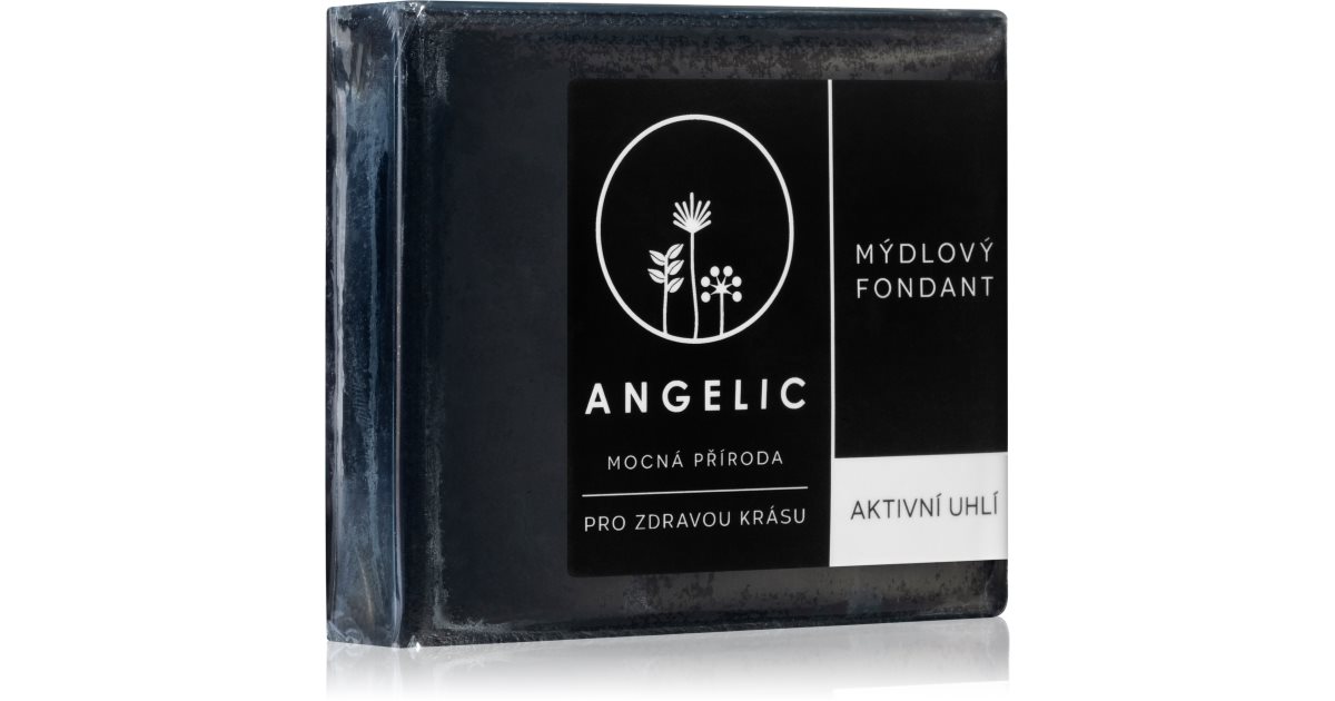 Angelic Soap fondant Active Charcoal Detoxifying Soap | notino.ie