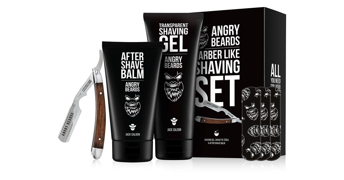 Angry Beards Žižka Shaving Set gift set for men | notino.co.uk
