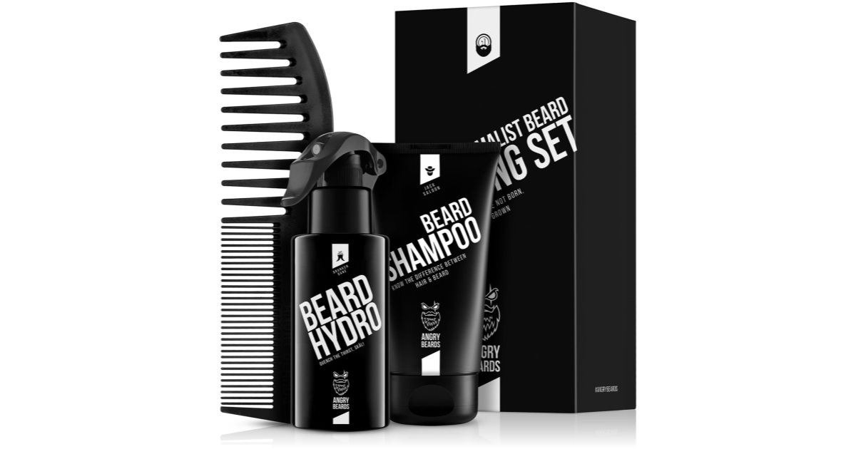 Angry Beards Minimalist Grooming Set ensemble barbe | notino.be
