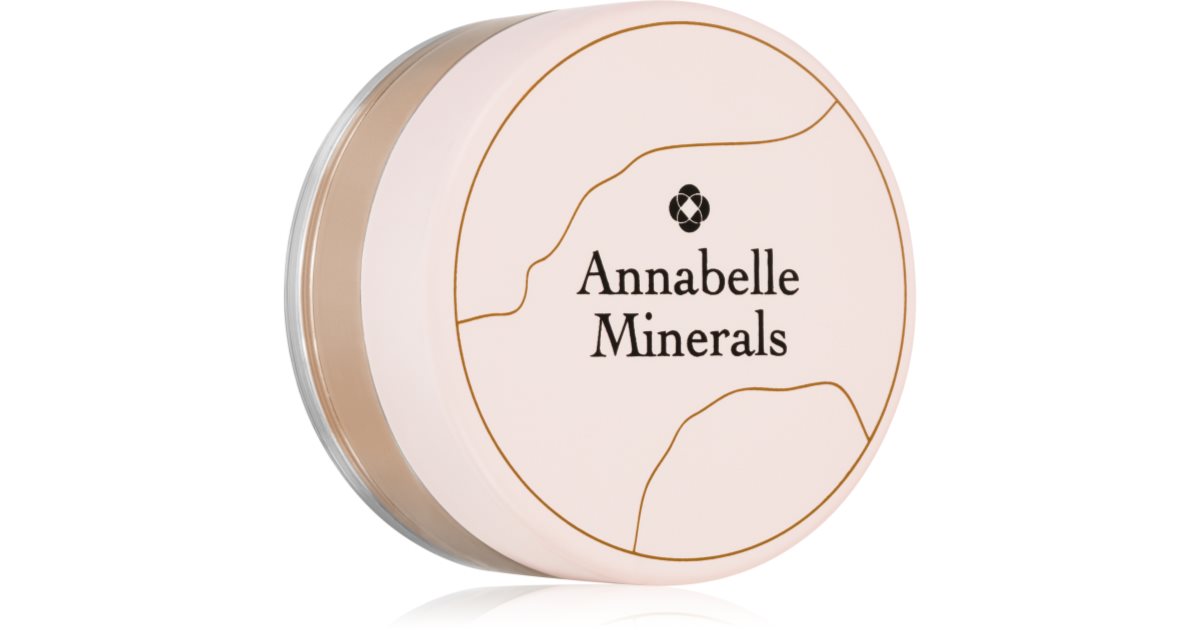 Annabelle Minerals Mineral Powder Pretty Glow translucent loose powder ...