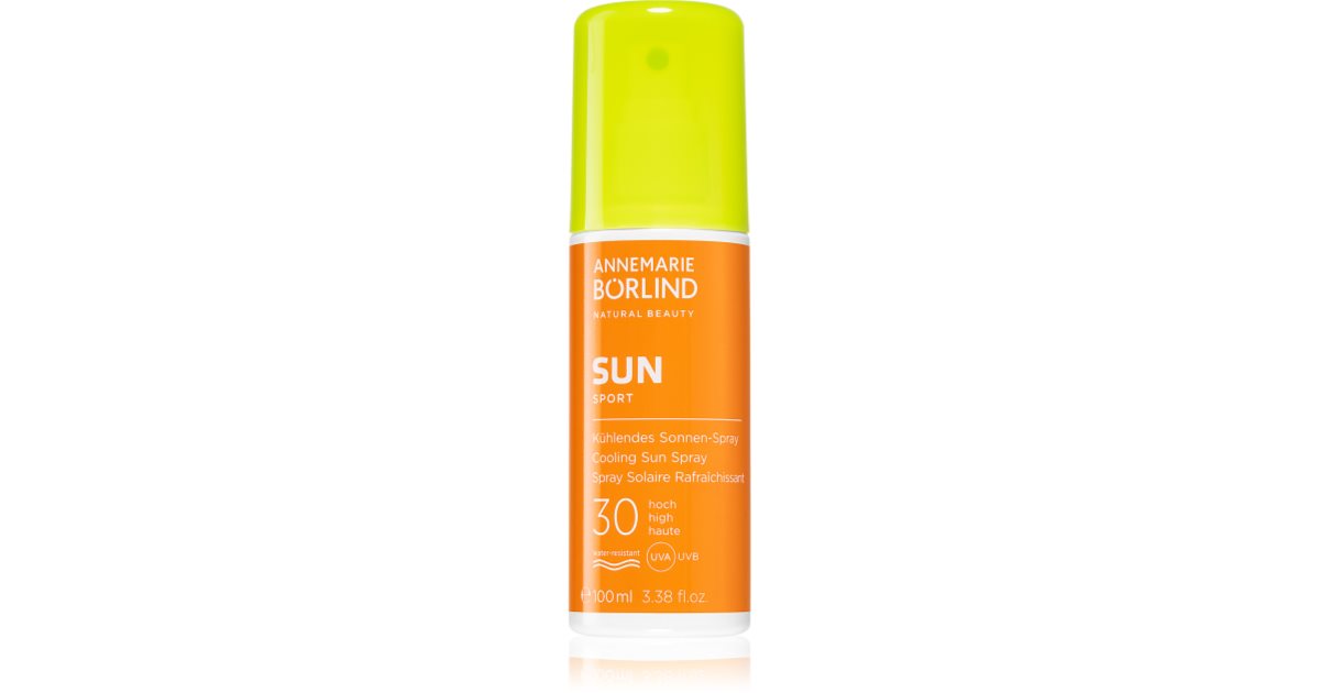ANNEMARIE BÖRLIND SUN SPORT spray solaire protecteur effet ...