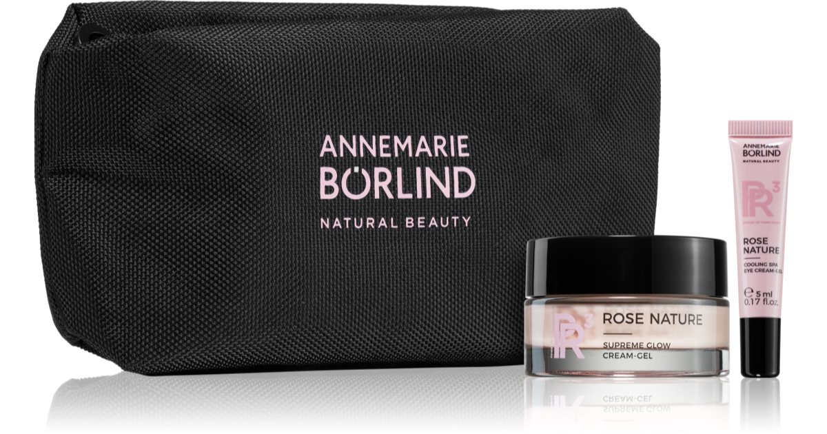 ANNEMARIE BÖRLIND Rose Nature Supreme Glow X-MAS Set Geschenkset für ...