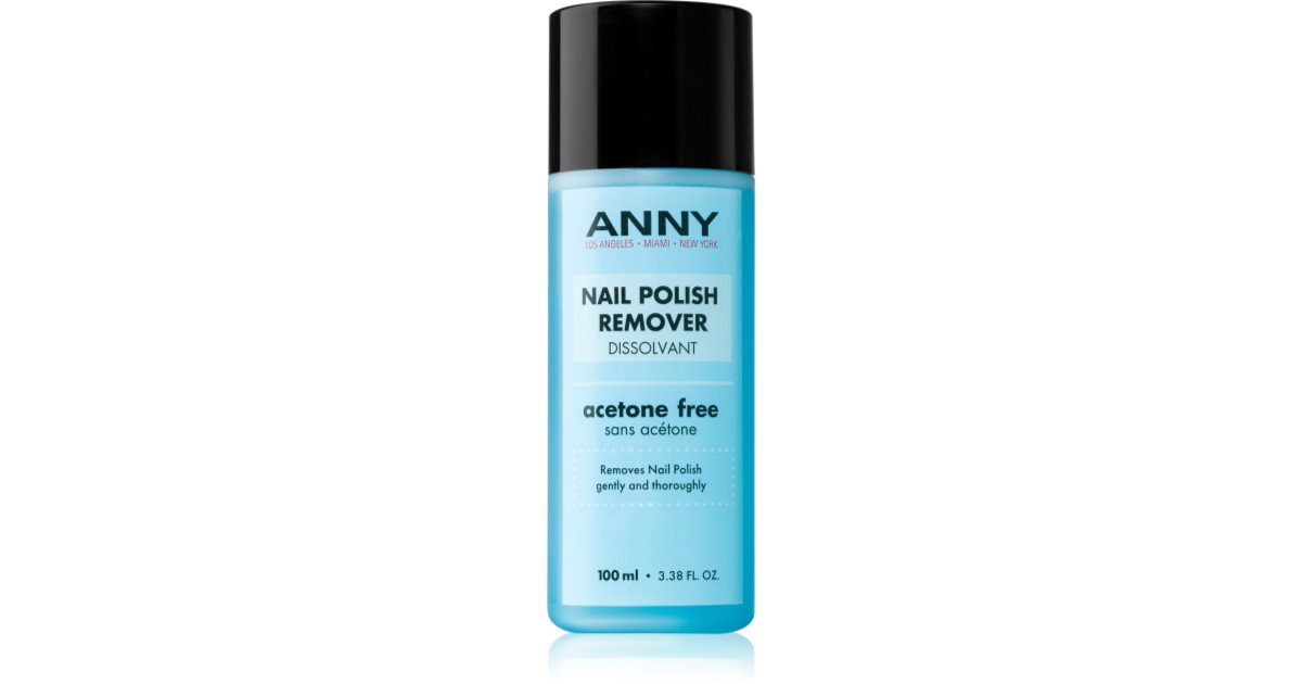 ANNY Cosmetics Nail Polish Remover dissolvant ongles sans acétone ...