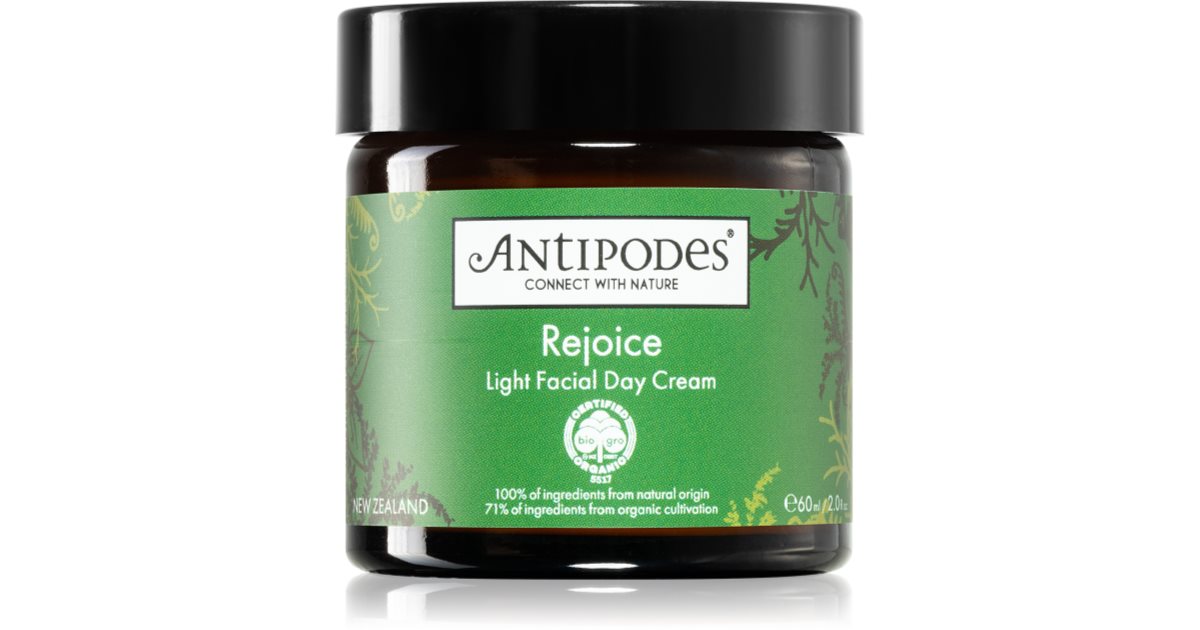 Antipodes Rejoice Light Facial Day Cream | notino.gr