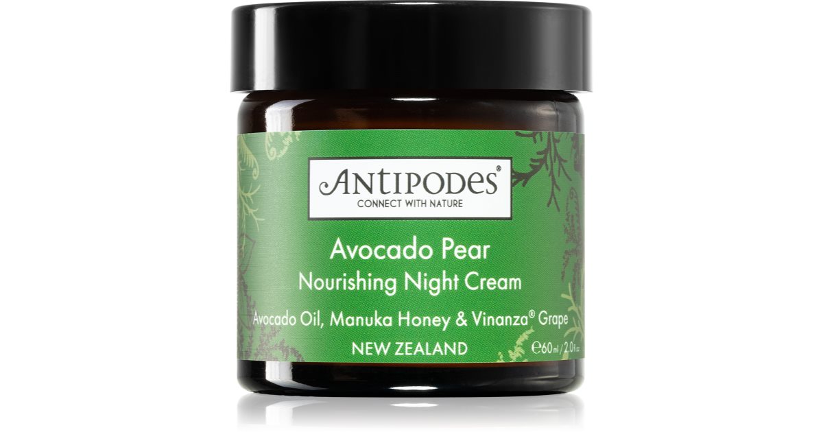 Antipodes Avocado Pear Nourishing Night Cream night nourishing cream ...