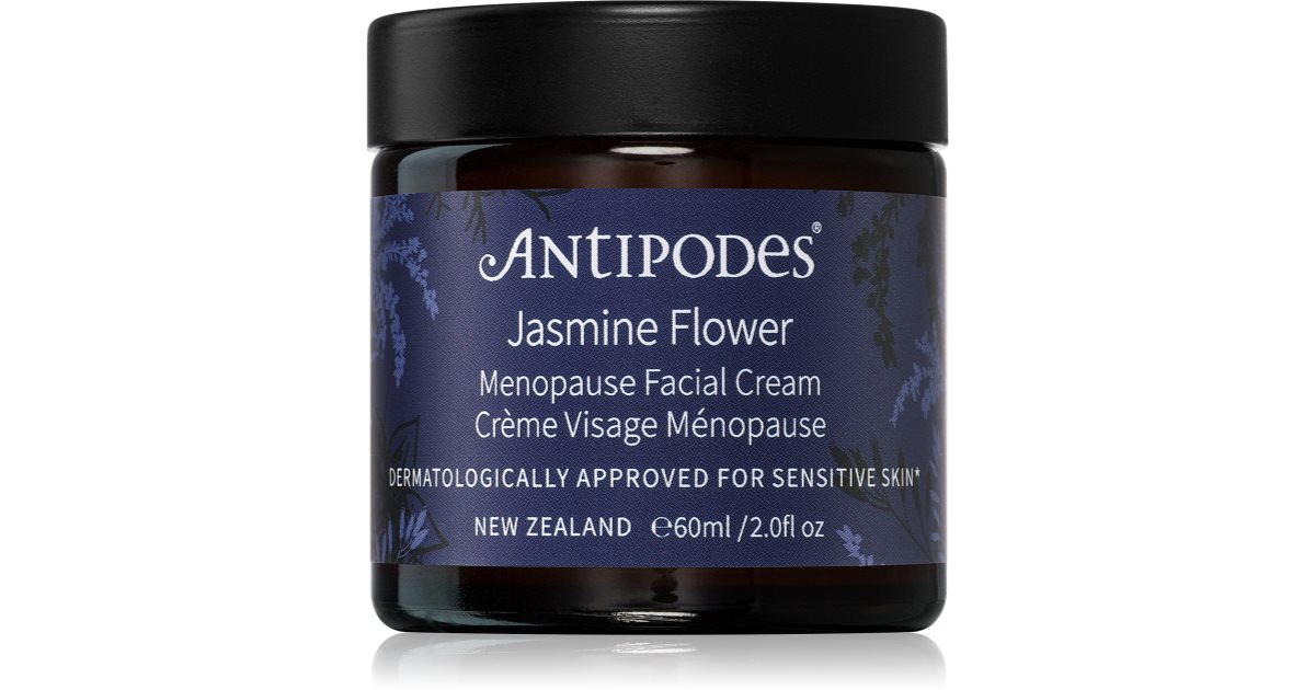 Antipodes Jasmine Flower Menopause Facial Cream crème légère apaisante ...