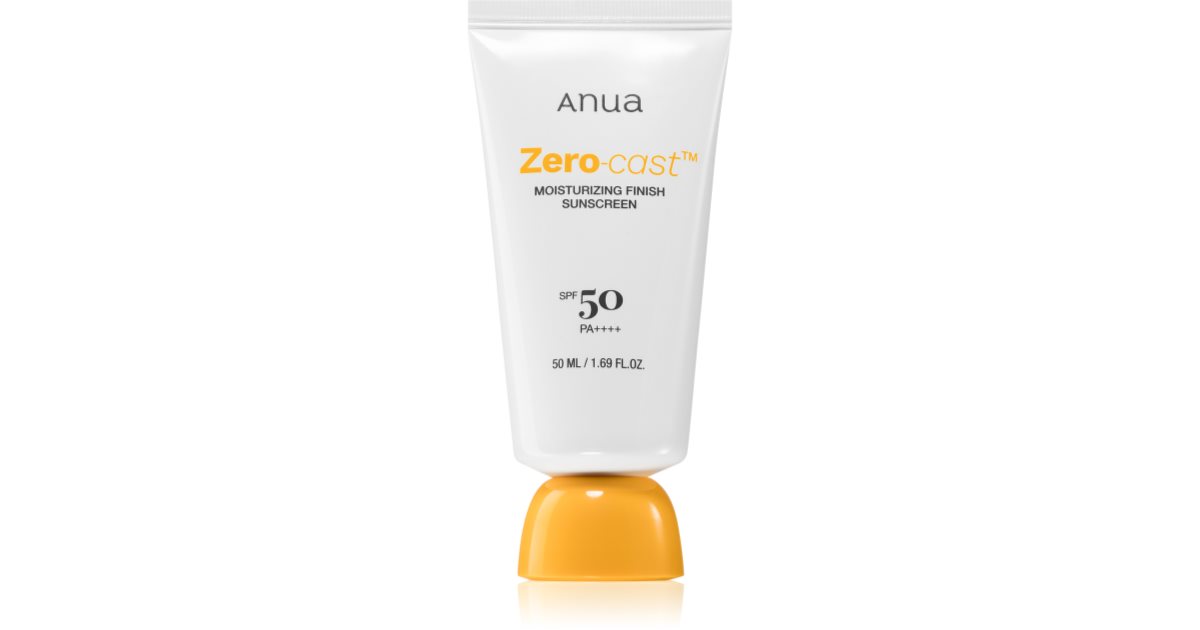 Anua Zero-Cast Moisturizing Finish Sunscreen nuo išsausėjimo saugantis ...