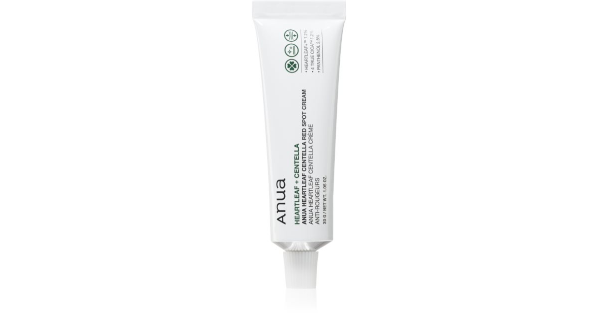 Anua Heartleaf Centella Red Spot Cream crème légère hydratante avec ...