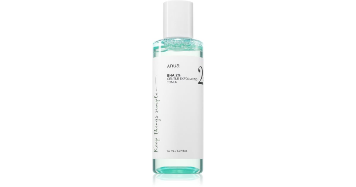 Anua BHA 2% Gentle Exfoliating Toner gentle exfoliating toner for ...