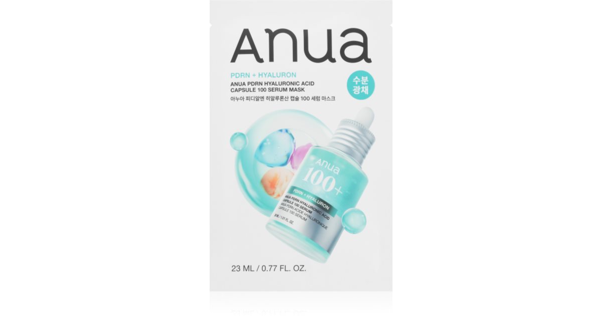 Anua PDRN Hyaluronic Acid Capsule 100 Serum Mask moisturising face ...