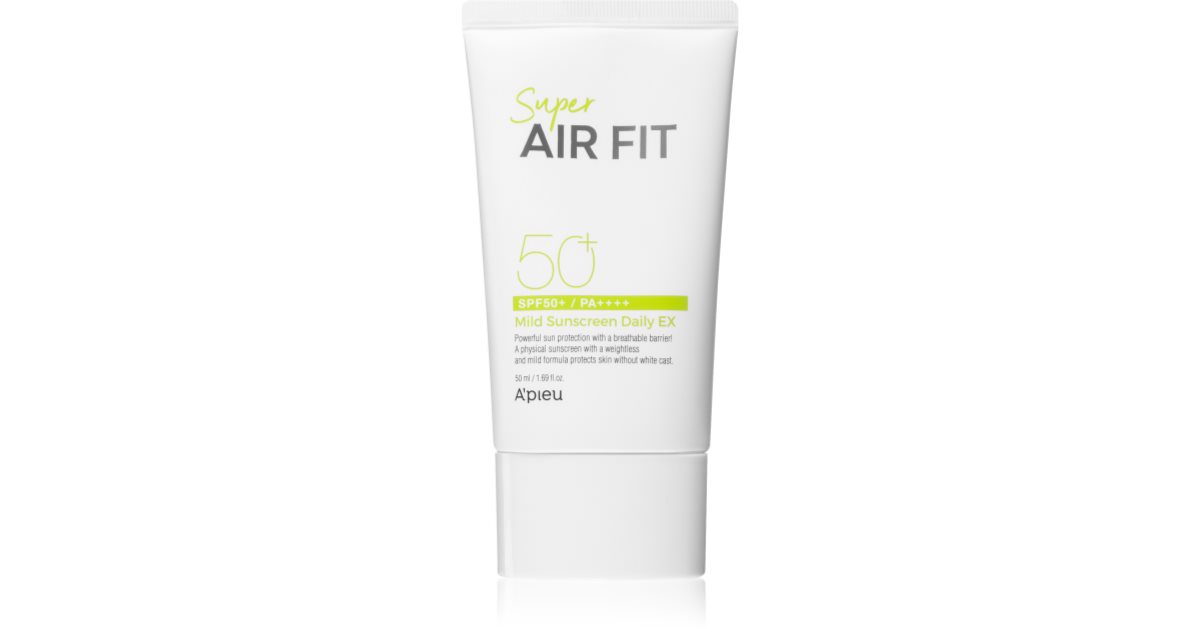 A’pieu Super Air Fit Daily Ex Mineral Sunscreen for Face SPF 50 ...