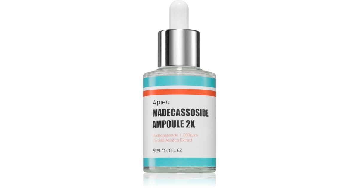 A´pieu Madecassoside Ampoule 2x soothing serum with moisturizing effect ...