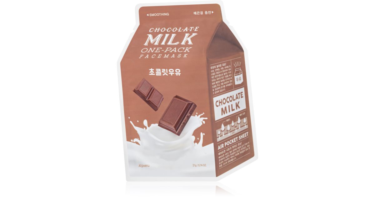 A’pieu One-Pack Milk Mask Chocolate Nourishing Sheet Mask | notino.ie