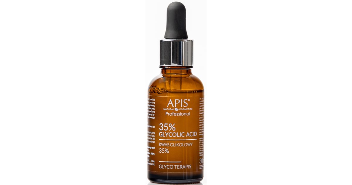 Apis Natural Cosmetics TerApis 35% Glycolic Acid sérum exfoliant ...