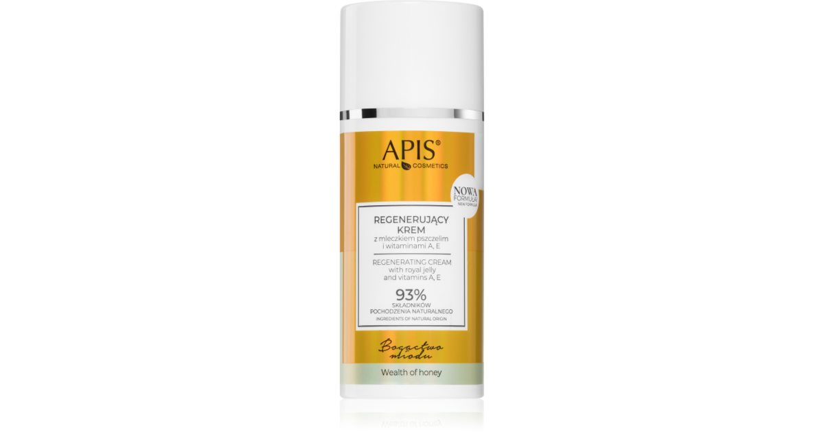 Apis Natural Cosmetics Wealth Of Honey odżywczy krem regenerujący z ... Apis Natural Cosmetics Wealth Of Honey odżywczy krem regenerujący z ...