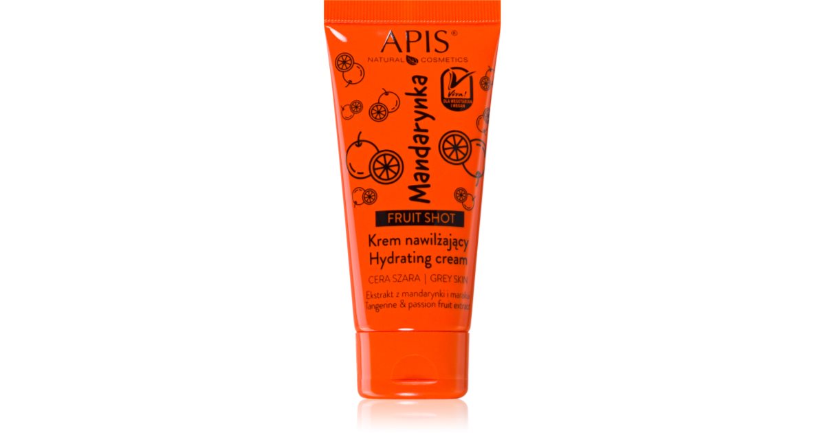 Apis Natural Cosmetics Fruit Shot Tangerine moisturising cream for ...