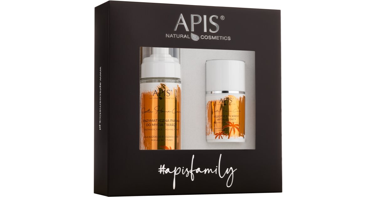 Apis Natural Cosmetics Exotic Home Care Gift Set (for radiance and ...