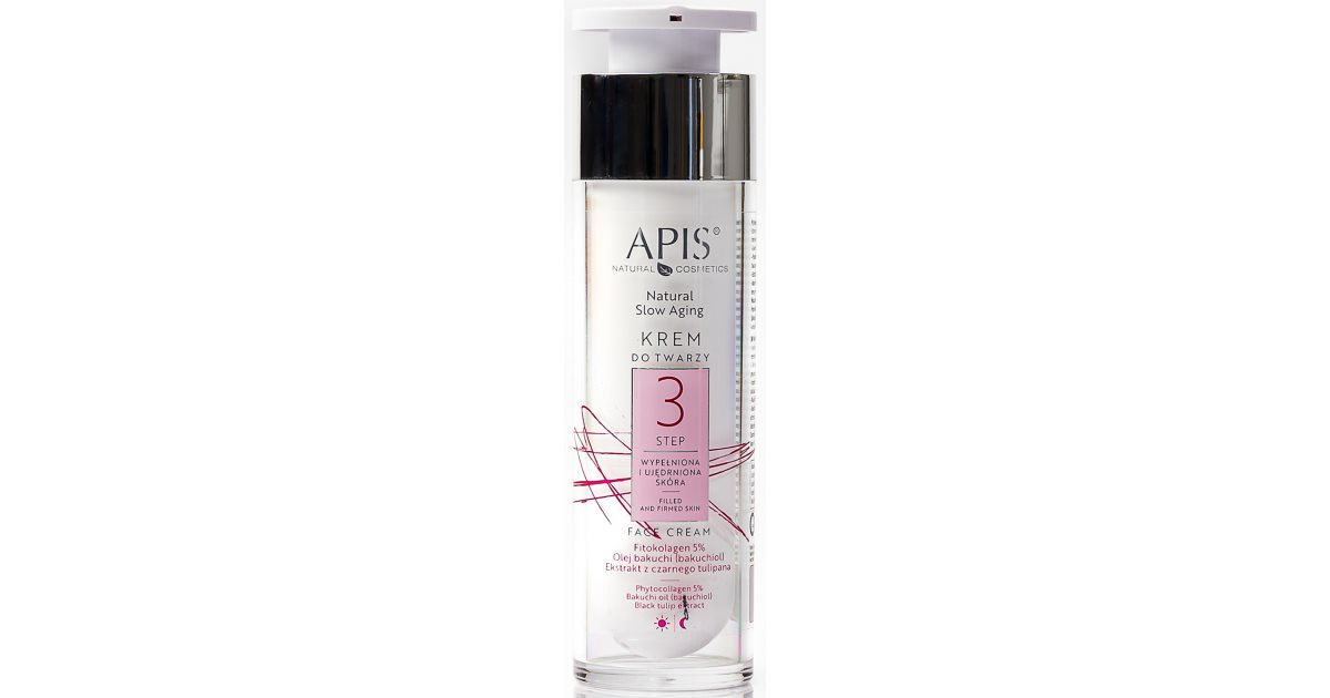 Apis Natural Cosmetics Slow Aging Step 3 smoothing and plumping cream ...