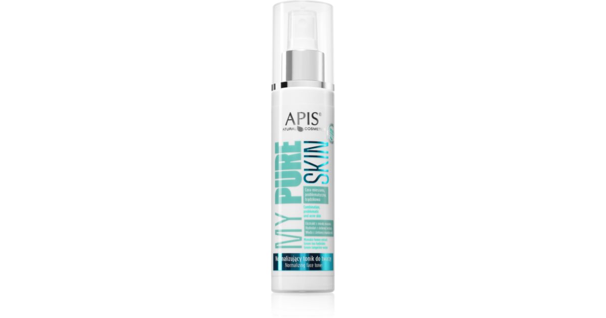 Apis Natural Cosmetics My Pure Skin lotion tonique douce anti ...