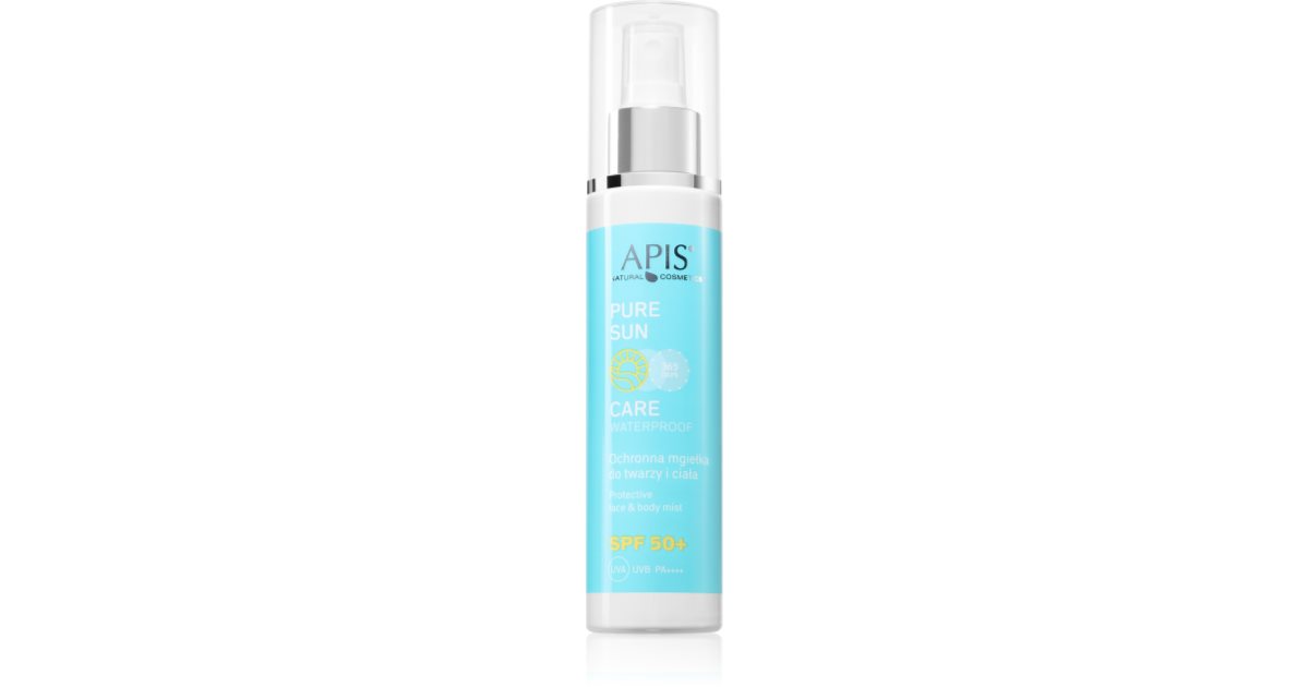 Apis Natural Cosmetics Pure Sun Care protective spray for the face and ...