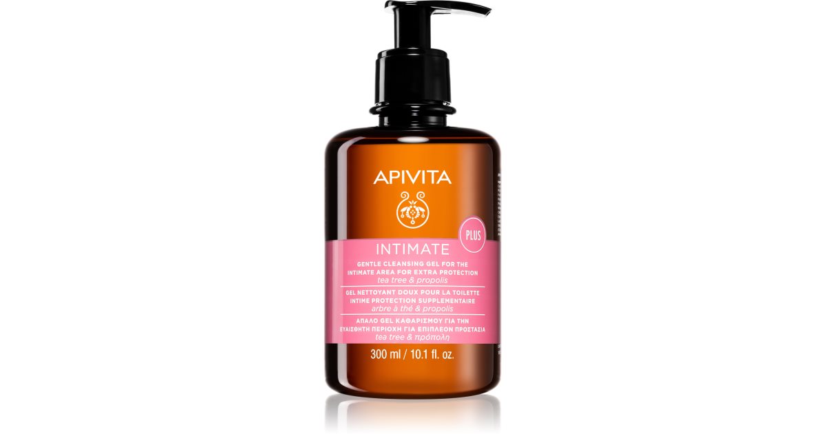 Apivita Intimate Care Tea Tree & Propolis Feminine Wash with Calming ...