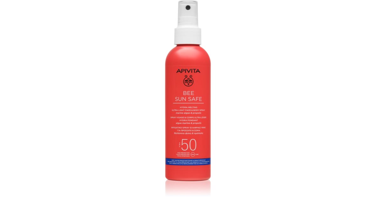 Apivita Bee Sun Safe Hydra Melting Ultra-Light Spray SPF50 | notino.gr
