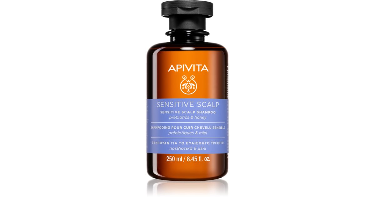 Apivita Sensitive Scalp Shampoo champô para o couro cabeludo sensivel e ...