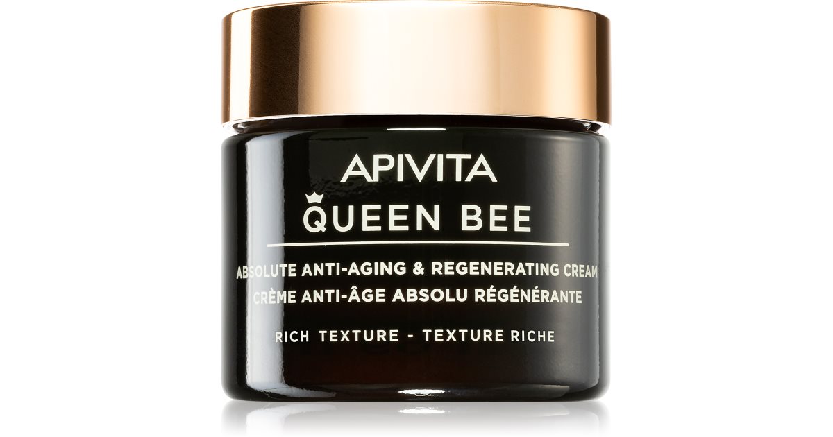Apivita Queen Bee Cream Rich regenerierende Creme gegen das Altern der ...