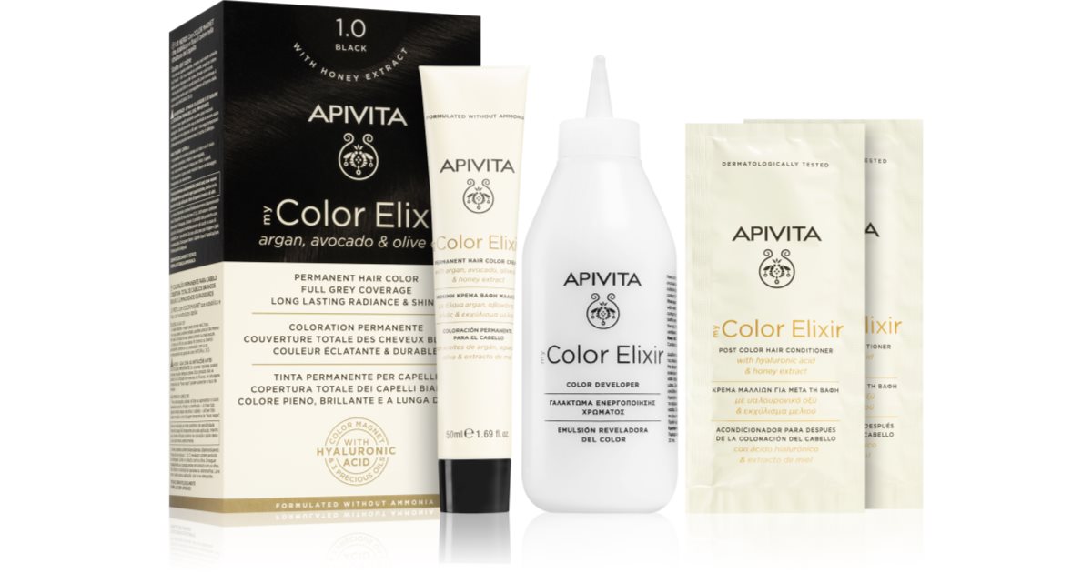 Apivita My Color Elixir Hair Color ammonia-free | notino.ie
